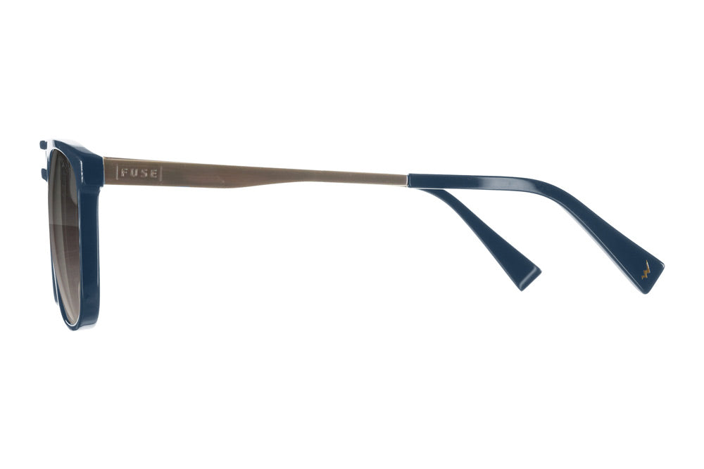 Gloss Blue Long Point Frames with Polarized Grey Gradient Lenses – Fuse ...