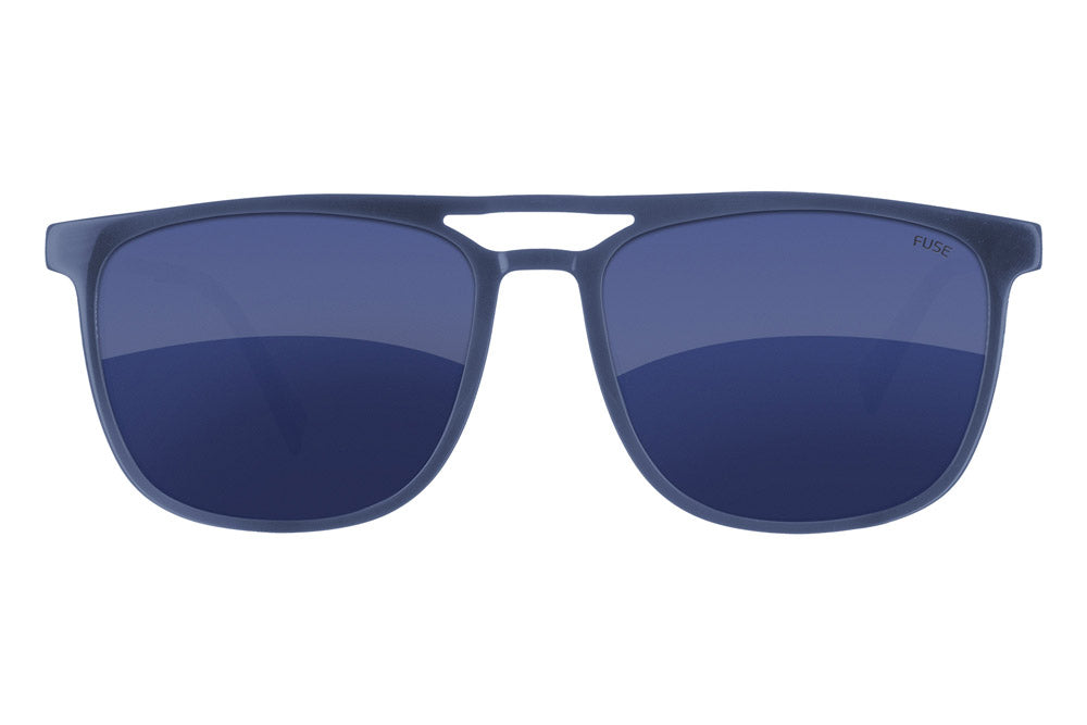 Gloss Blue Long Point Frames with Polarized Midnight Blue Mirror Lenses ...