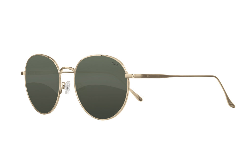 Gold Sunset Frames with Polarized G15 Mirror Lenses – Fuse Lenses