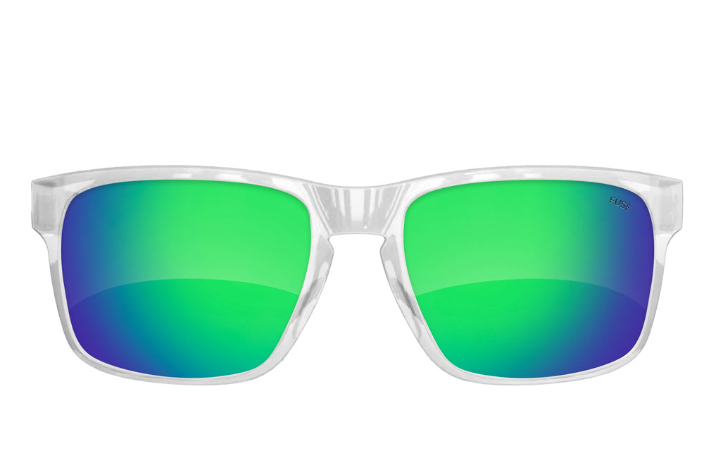Clear Egmont Frames with Polarized Sapphire lenses – Fuse Lenses