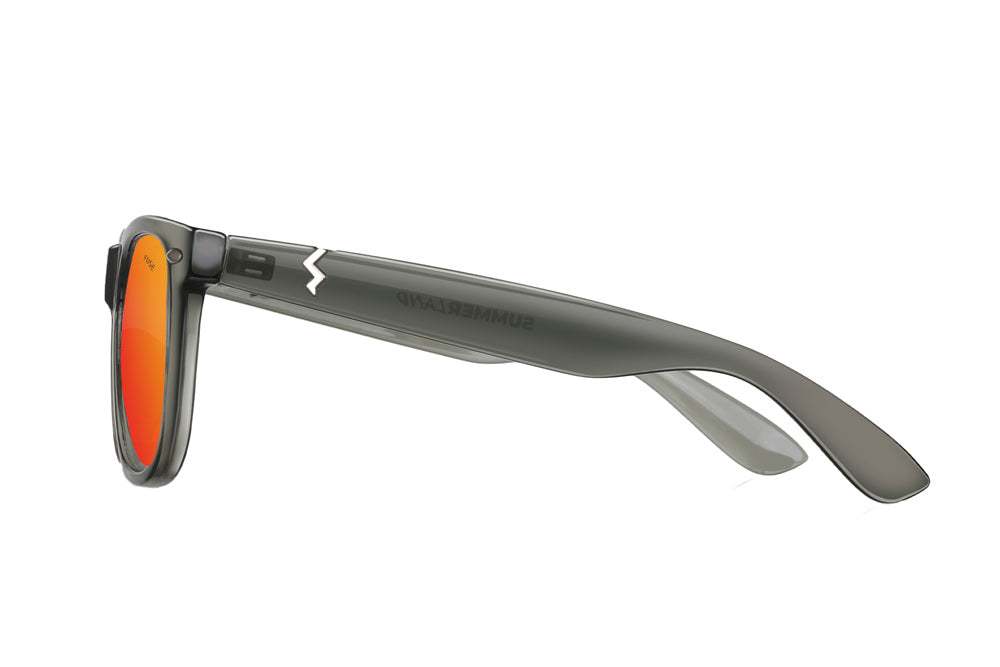 Clear Gray Summerland Frames with Polarized Cascade Lenses – Fuse Lenses